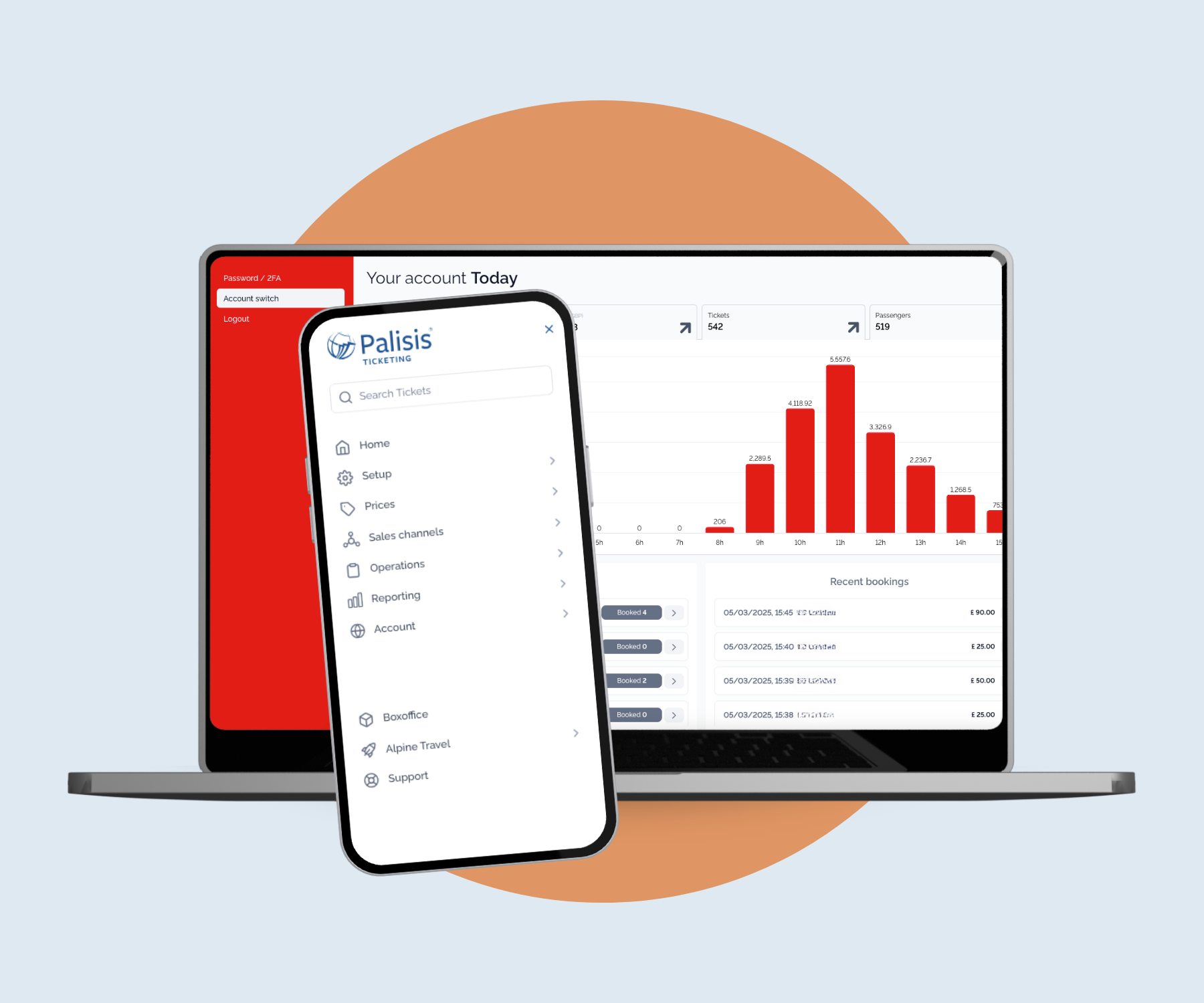 BackOffice – entwickelt für Reiseveranstalter | Palisis